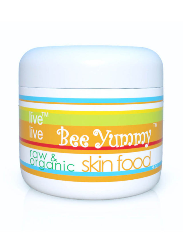 Bee Yummy Skinfood, Organic Face Moisturizer, Live Live & Organic