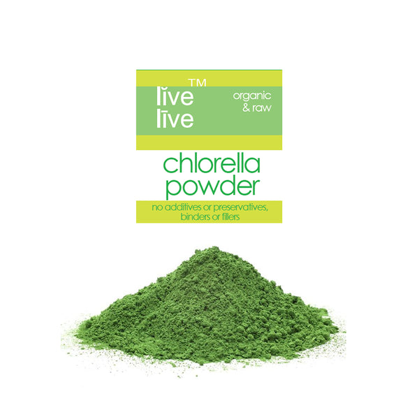 chlorella powder, 5oz, organic, broken cell wall, live live & organic