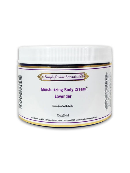 Moisturizing Body Cream, 12oz, Simply Divine Botanicals
