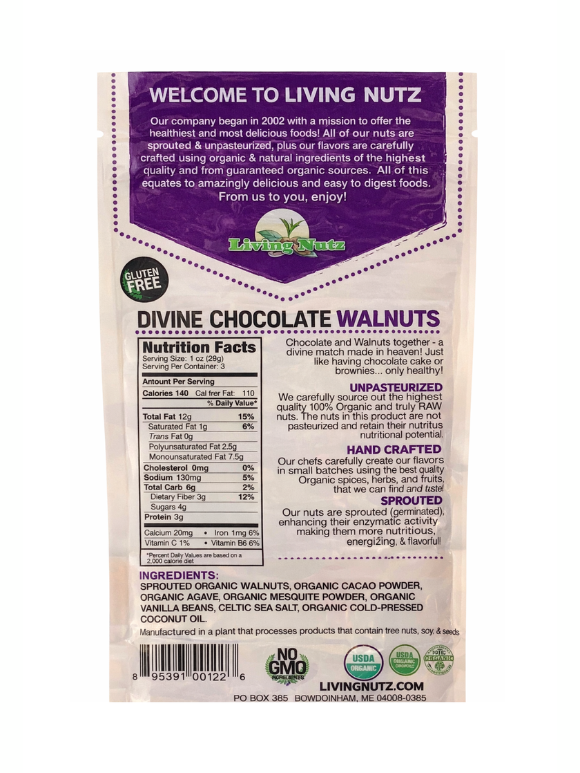 Living Nutz - Organic and Raw Flavored Nuts
