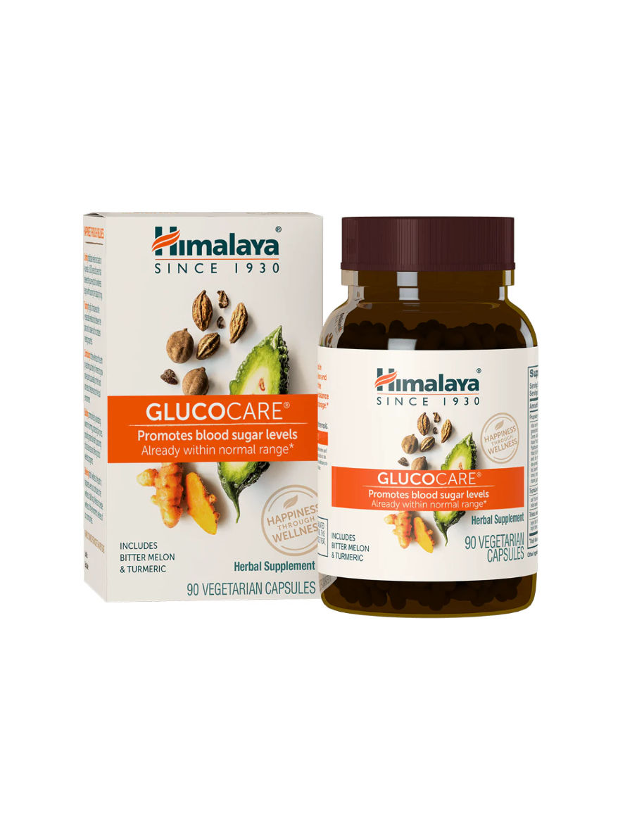 GlucoCare, Blood Sugar Balance, 90 Caps, Himalaya