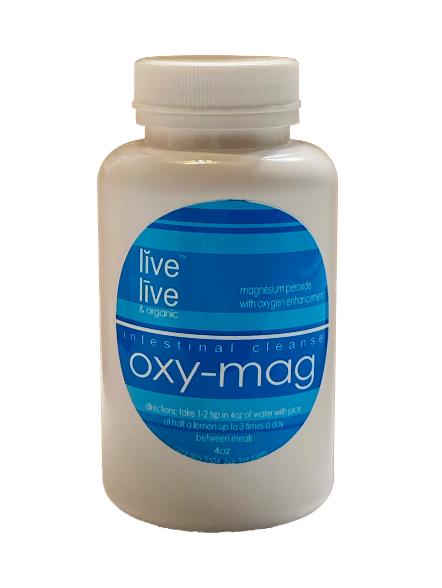 oxy-mag, intestinal cleanser, 4 oz powder, live live & organic – live ...