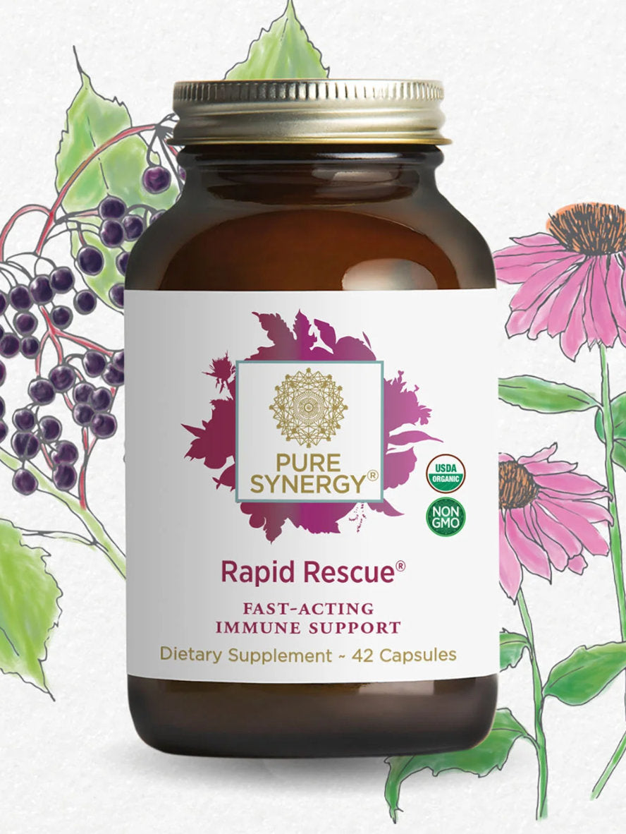 Rapid Rescue, 42 Veg Caps, Synergy Company